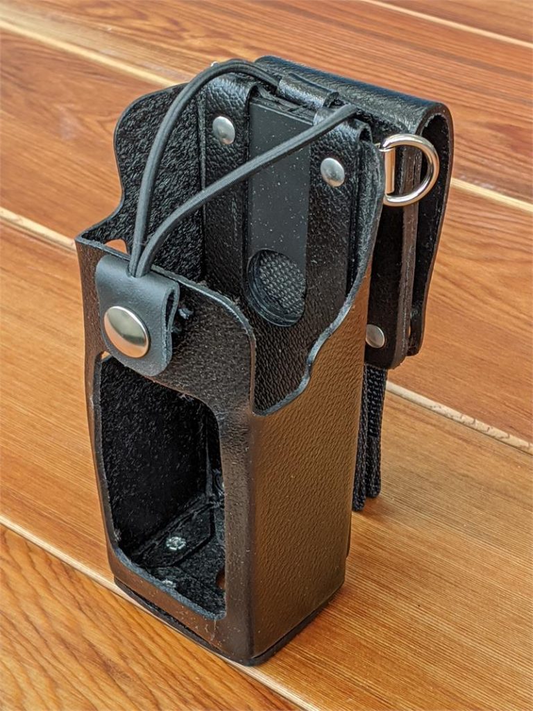 Harris P7300/XG-25/XG-75 DTMF Leather Case with Harris compatible ...